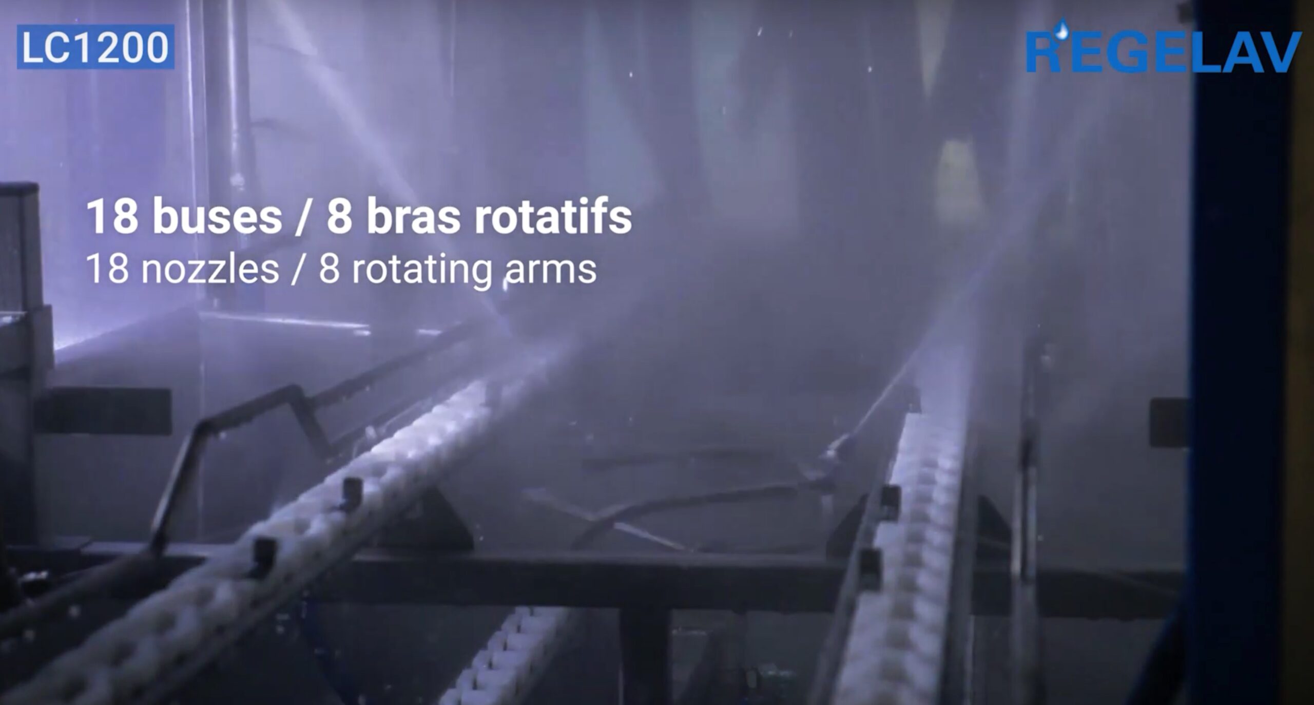 Tunnel de lavage - LC1200 - Regelav - Solutions Haute pression